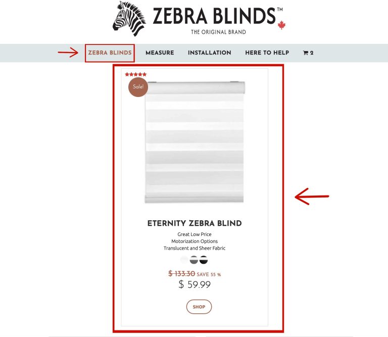 Free Samples - Zebra Blinds